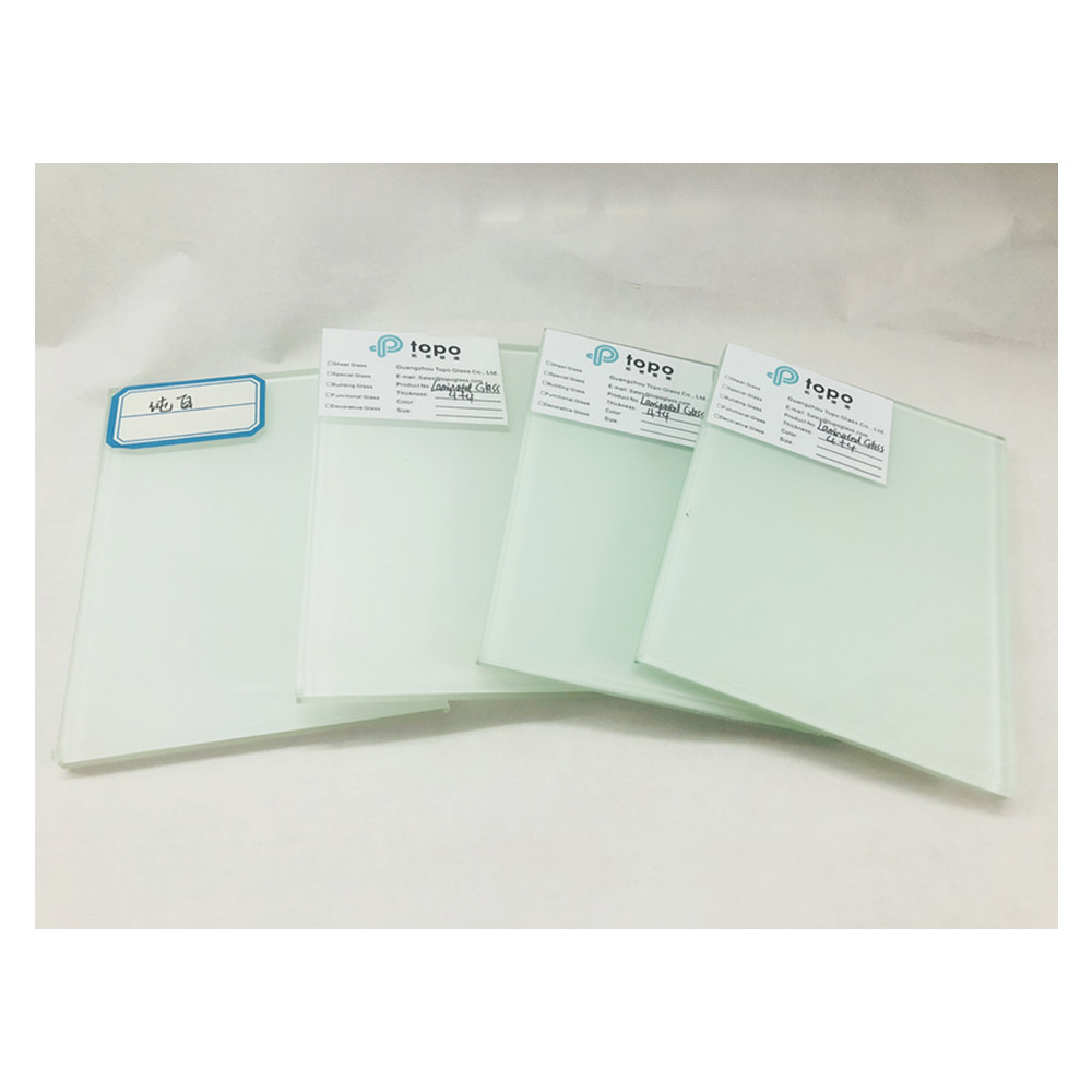 3mm+3mm White Laminated Building Glass