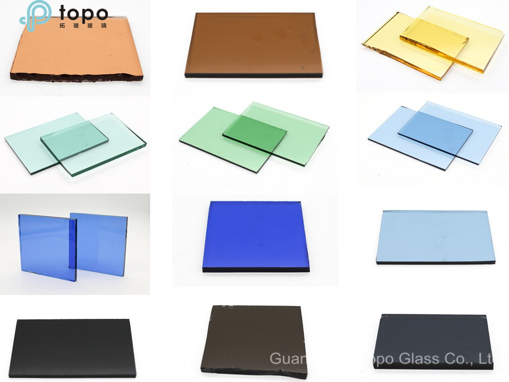 4m-12mm Dark Grey Tinted European Gray Float Glass