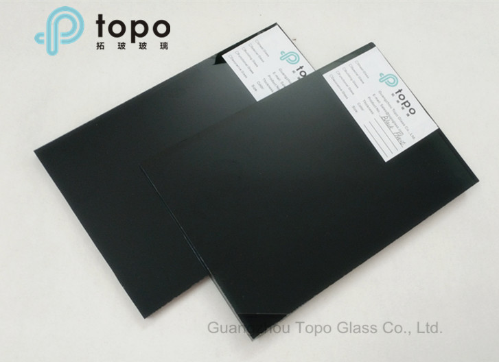 4mm, 5mm, 6mm, 8mm, 10mm Black Flat Glass Sheets for Table Top