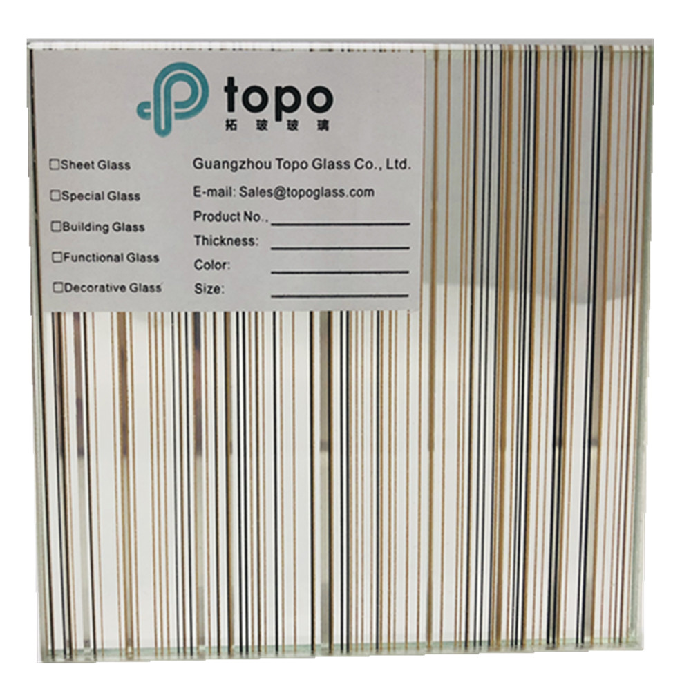 Wire Mesh Laminated Security Glass