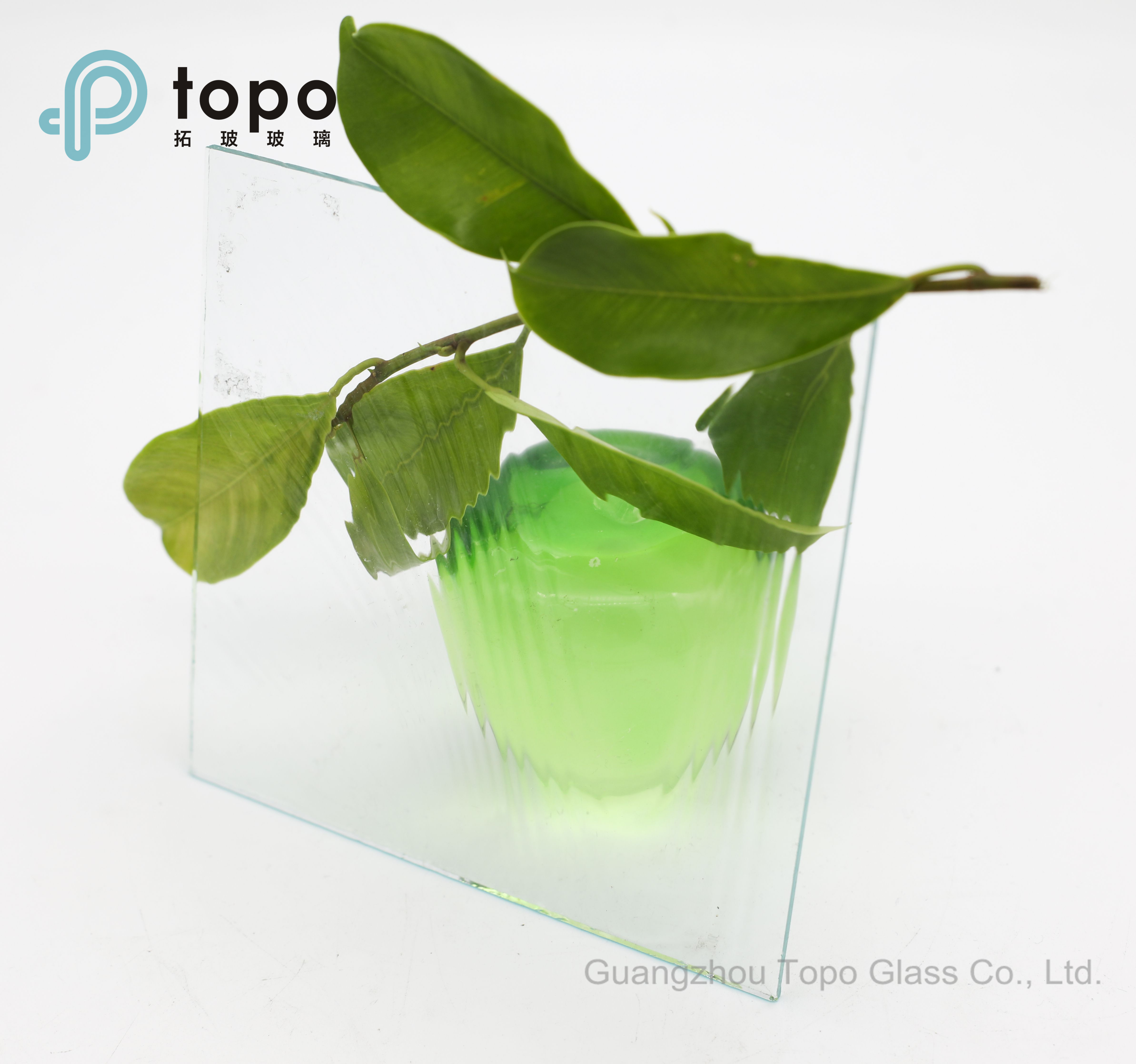 Clear Aqualite Patterned Glass For Building and Door Decorations