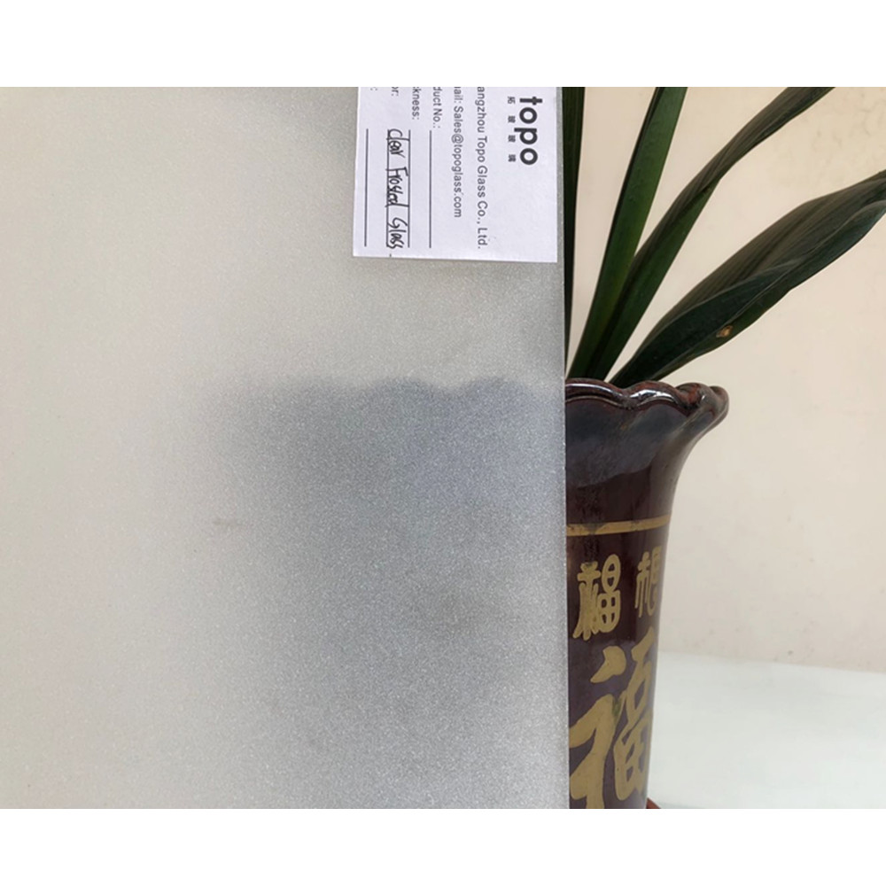 Acid Etching Frosted Glass for Doors & Windows