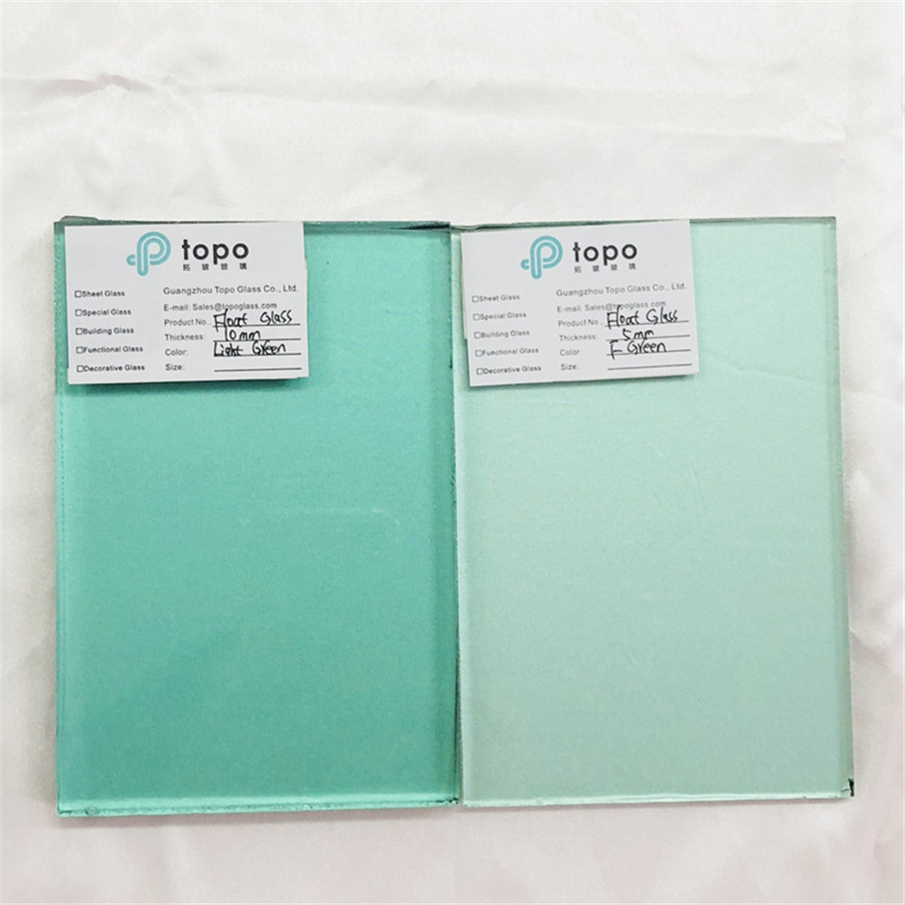 2mm 3mm 4mm 5mm 6mm 8mm 10mm 12mm French Green Float Glass