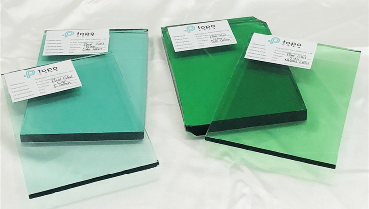 2mm 3mm 4mm 5mm 6mm 8mm 10mm 12mm French Green Float Glass