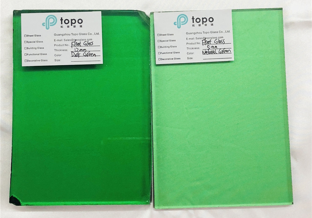 4mm 5mm 6mm 8mm 10mm 12mm Natural Green Float Glass